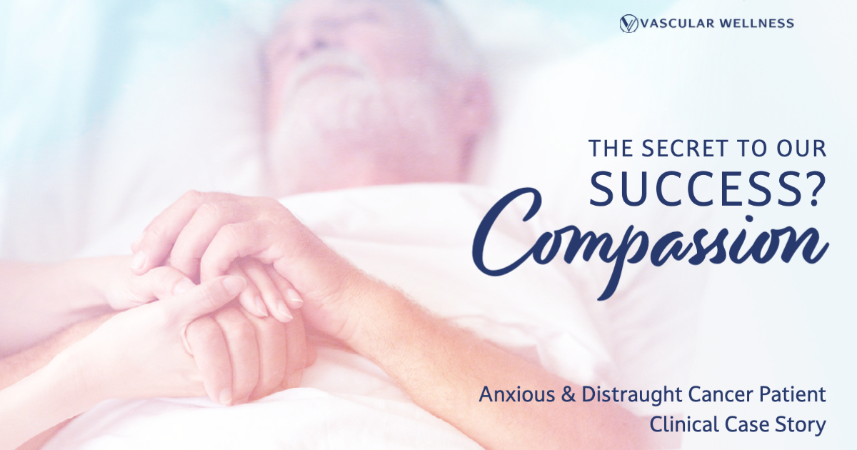Anxious and Distraught Cancer Patient | Vascular Wellness